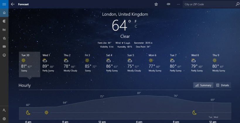 MSN apps collection for Windows 10 receives update