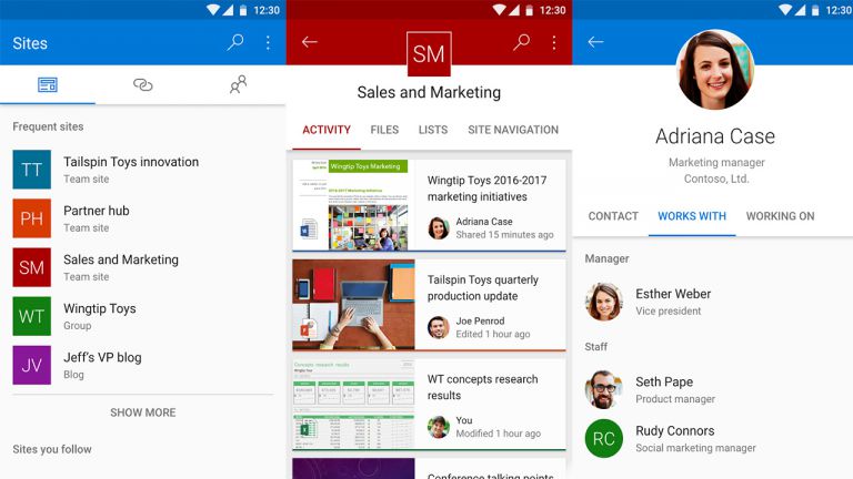 Microsoft SharePoint for Android Now Available - WinBuzzer