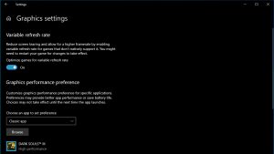 Windows 10 May 2019 Update Debuts Variable Refresh Rate Setting for ...