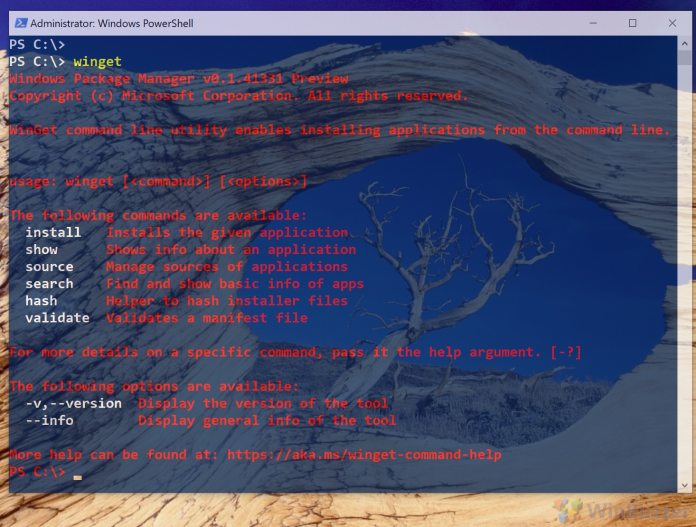 How to Use Windows Package Manager "Winget" - WinBuzzer