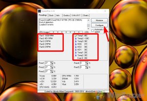 How to Use SpeedFan for Fan Speed Control in Windows 10 - WinBuzzer