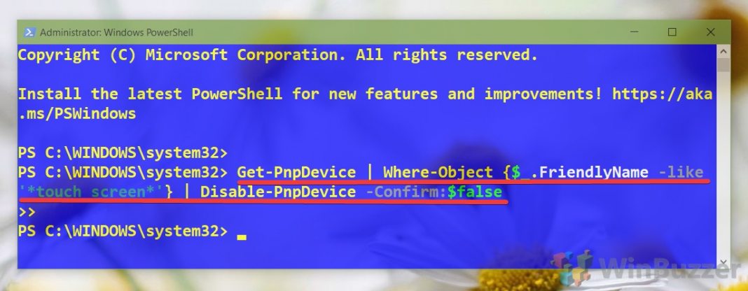 How to Enable or Disable a Touchscreen on Windows 10 - WinBuzzer