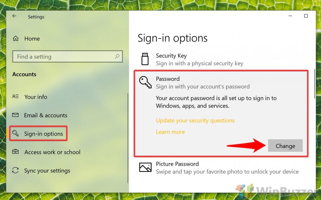 How to Change Your Password in Windows 10 (Local or Microsoft Account)