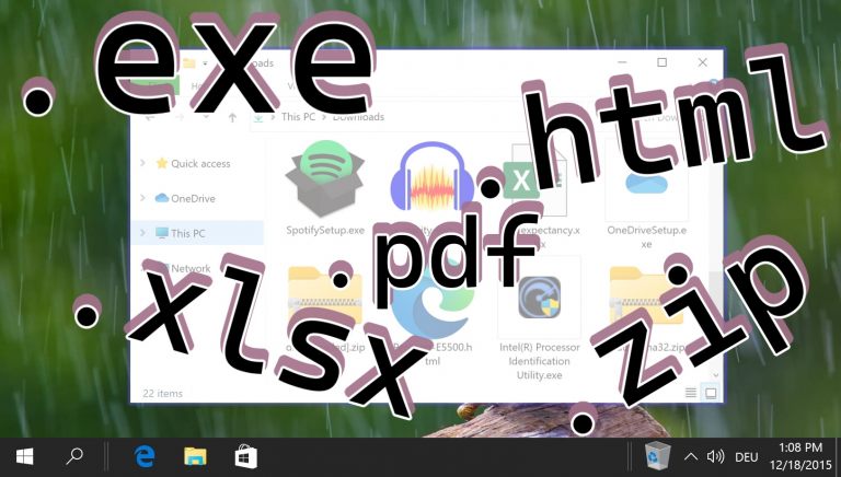 How to Show File Extensions in Windows 10 (3 Methods) - WinBuzzer