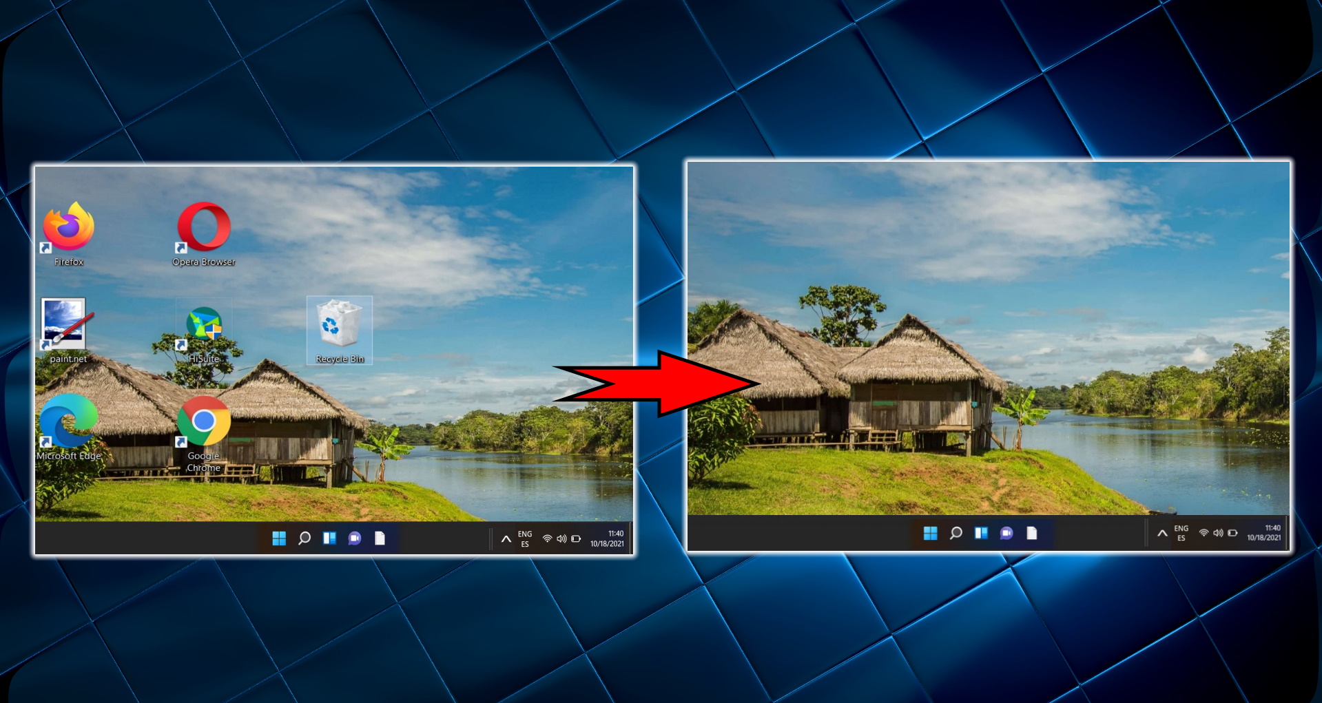 How to Hide or Show Desktop Icons in Windows 11/10 (All Icons, System ...