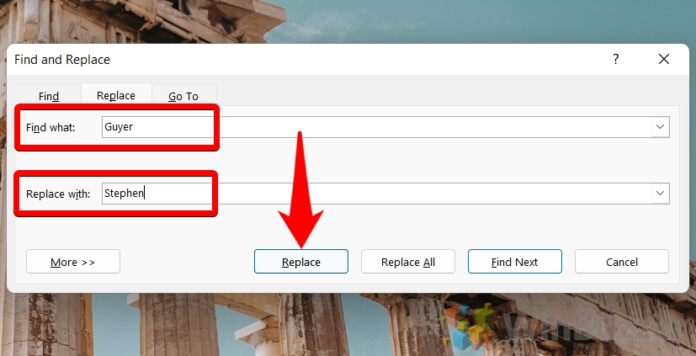 How to Find and Replace in Word - WinBuzzer