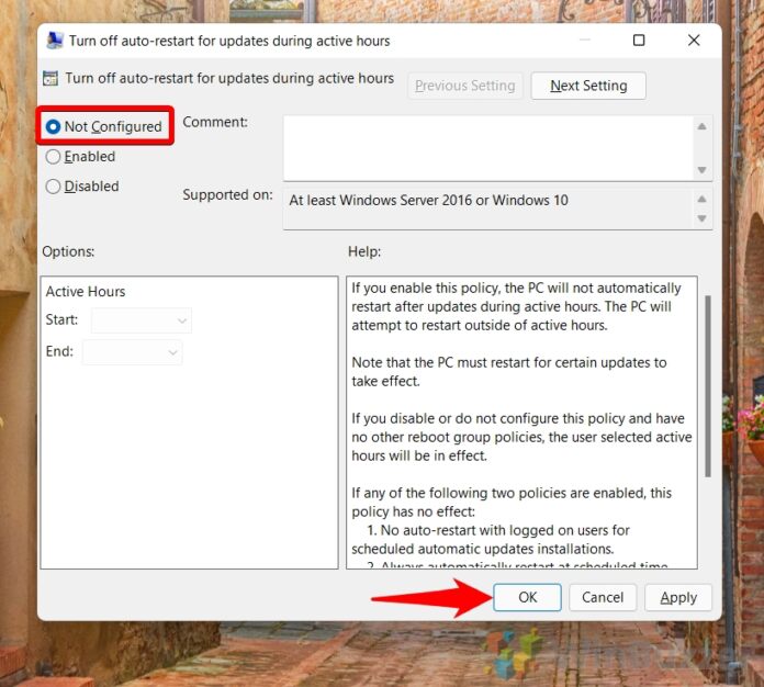 Windows 11: How to Configure Active Hours to Avoid Forced Reboots