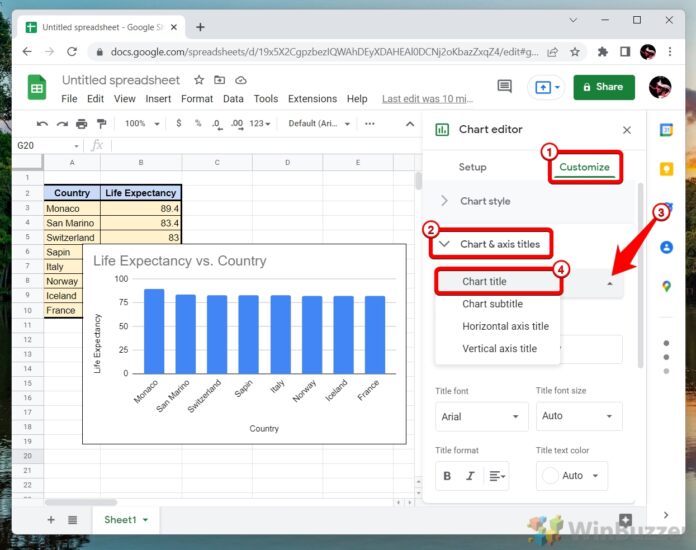 How to Make a Graph in Google Sheets