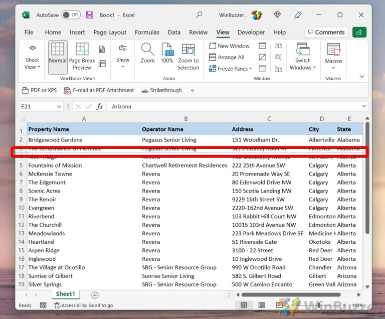 How to Freeze a Row or Column in Excel