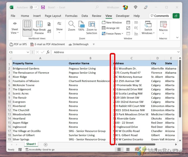 How to Freeze a Row or Column in Excel