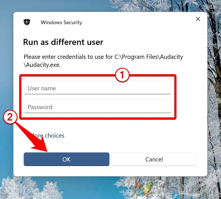How to Run as Different User in Windows 11 - WinBuzzer