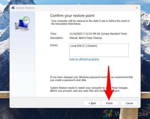 How to Use System Restore in Windows 11