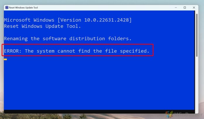 How to Reset Windows Update in Windows 11 or Windows 10 - WinBuzzer