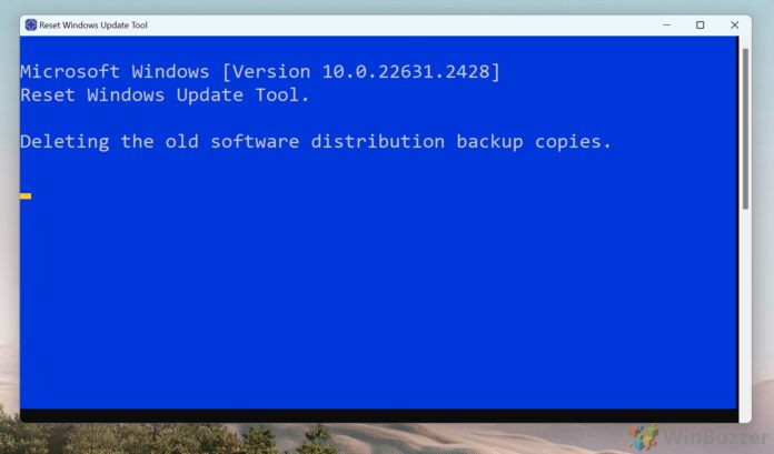 How to Reset Windows Update in Windows 11 or Windows 10 - WinBuzzer