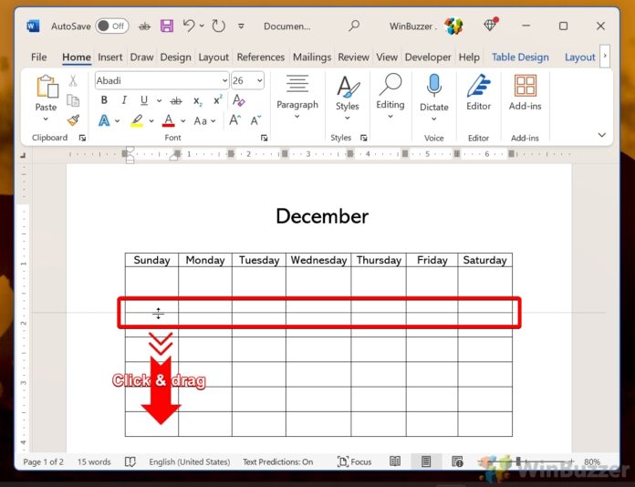 How to Make a Calendar in Word