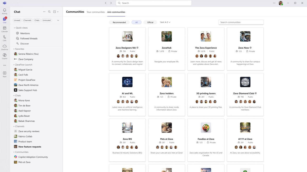 Microsoft Integrates Viva Engage Communities Into Teams Chat