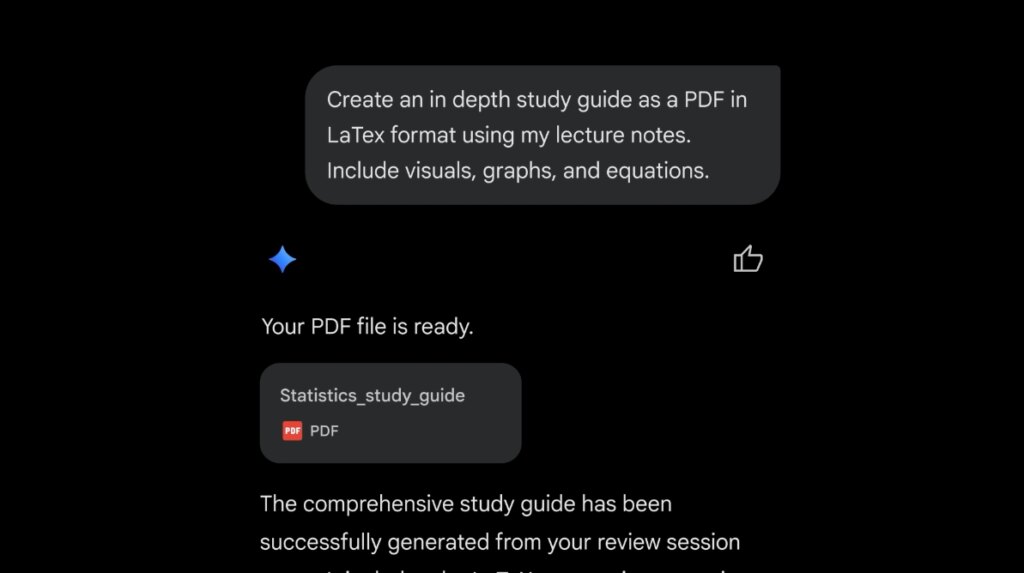 Google Gemini Now Exports to Word, Excel, PDF Files from Chat